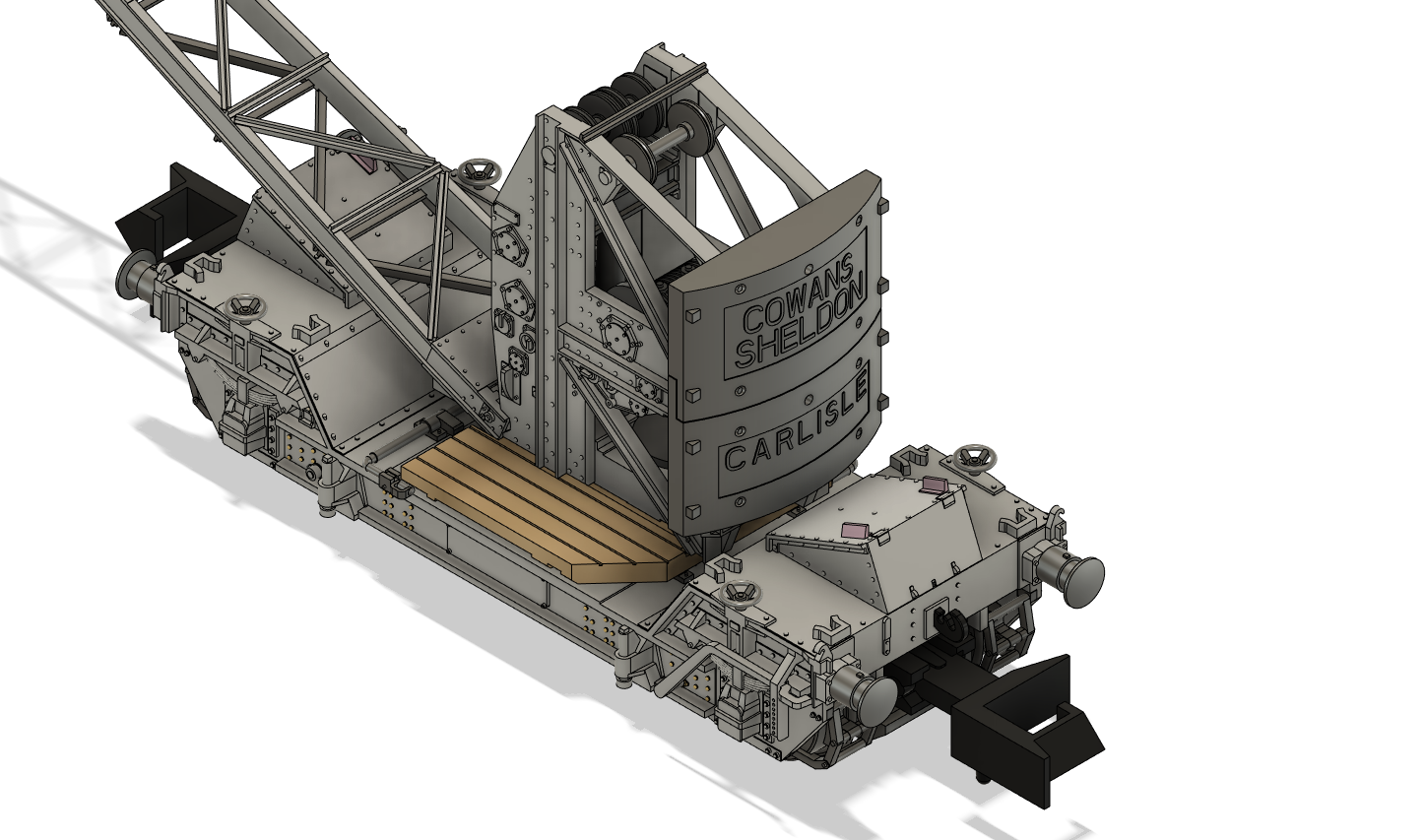 Cowans Sheldon 6.5 and 10 ton Cranes - N Gauge Society